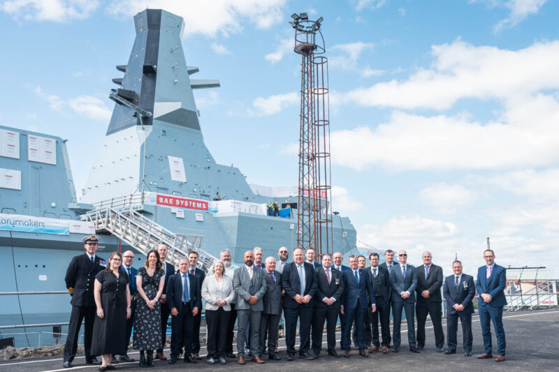First Type 26 frigate named by Princess of Wales during ceremony in ...