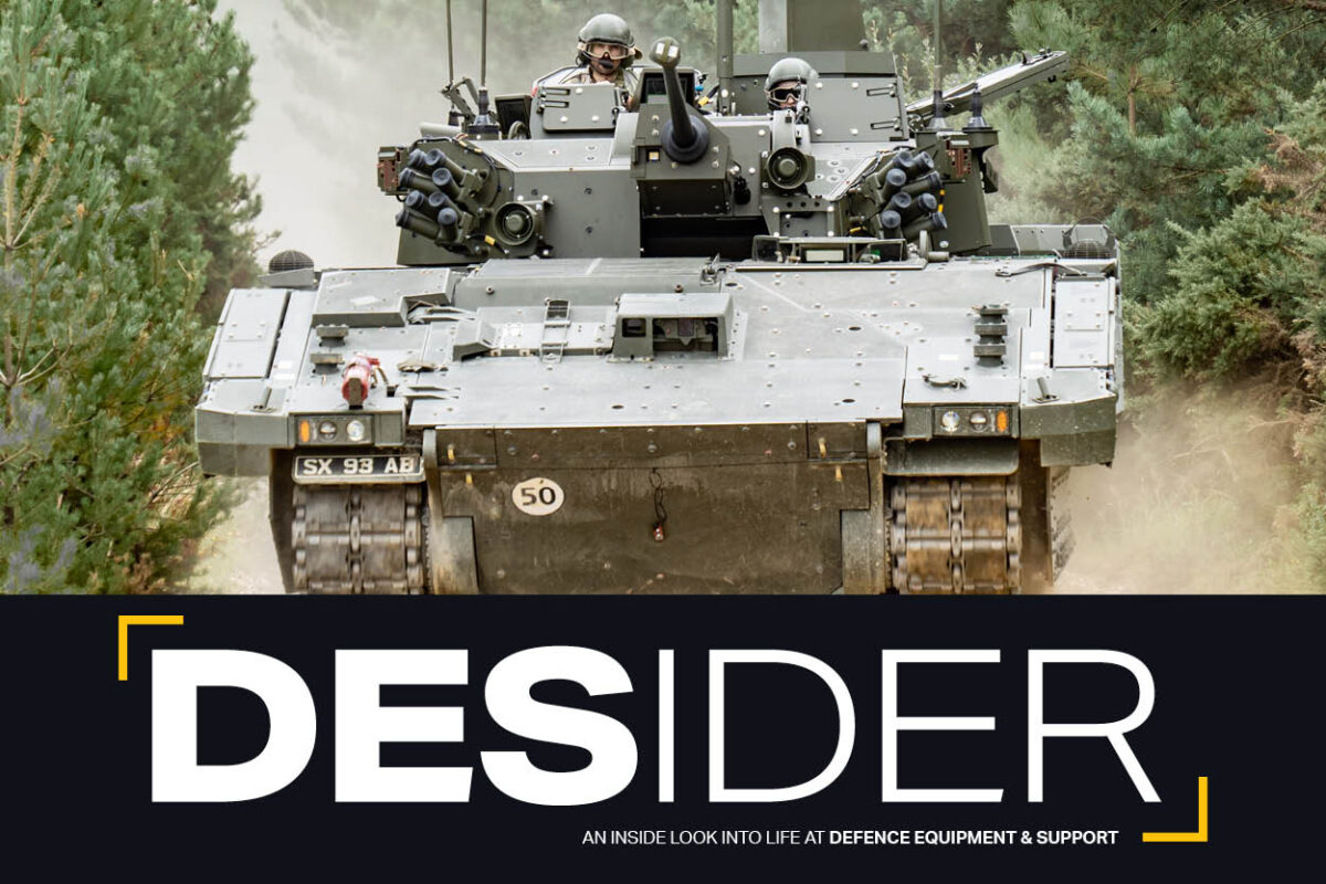 Desider Magazine DE&S News - Defence Equipment & Support