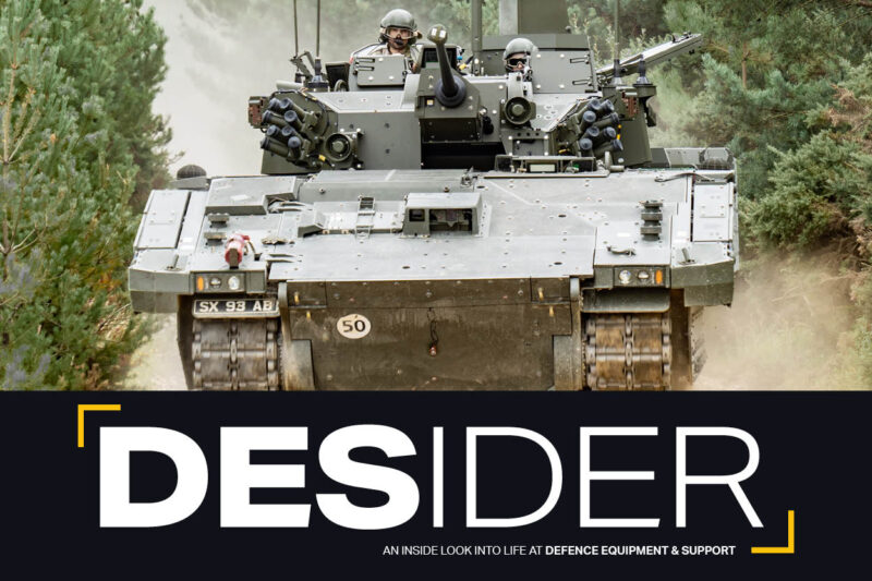 Desider Magazine DE&S News - Defence Equipment & Support